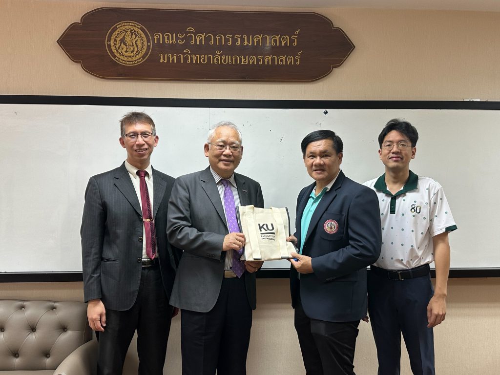 คณะวิศวฯ ต้อนรับผู้บริหารจาก National Tsing Hua University (NTHU) | NEWS